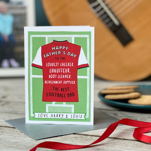 Father's Day Football Card - Hendog Designs